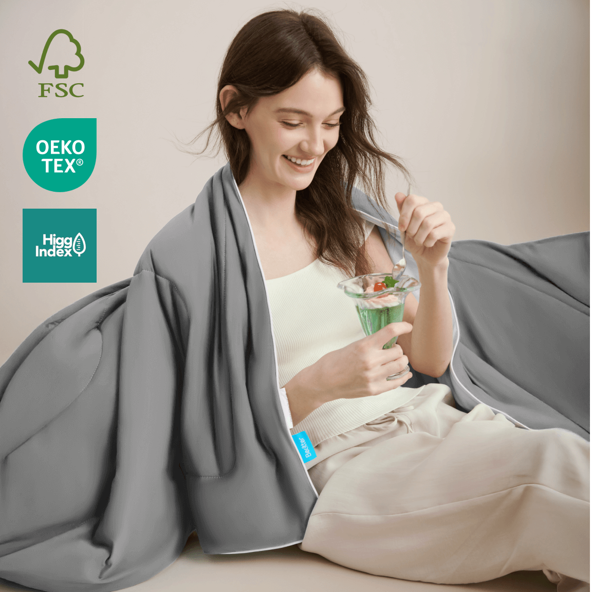 Bedtter Cooling Blankets for Hot Sleepers - 50"x60" Summer Cooling Throw